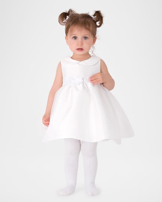 Mama Luma Girl's Ceremony Dress W/ Floral Appliques, Size 12M-36M ...