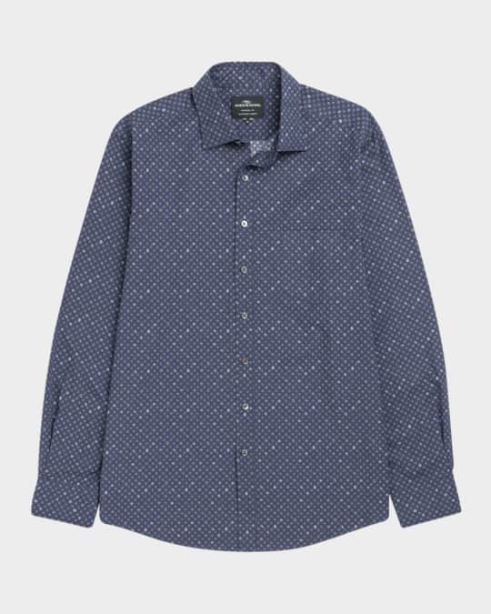 Rodd & Gunn Men's Pinotage Geometric Sport Shirt | Neiman Marcus