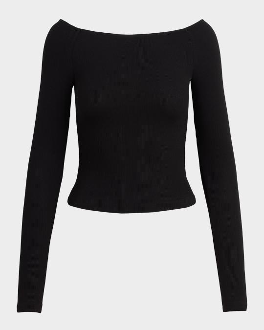 Favorite Daughter The Sara Off-Shoulder Top | Neiman Marcus