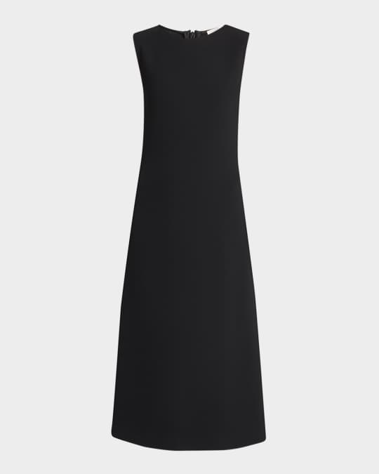 THE ROW Amor Sleeveless A-Line Midi Dress | Neiman Marcus