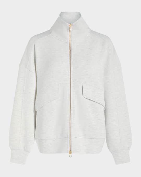 Varley Garcia Zip Sweat Jacket | Neiman Marcus