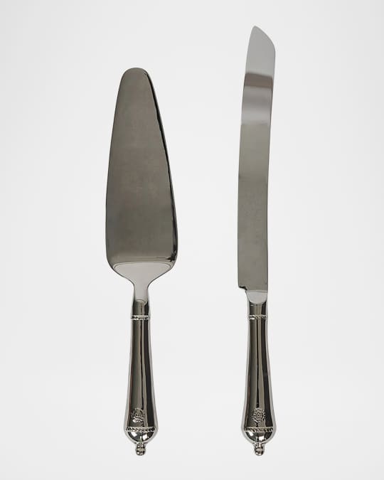 Juliska Berry & Thread Polished Cake Knife and Server Set | Neiman Marcus