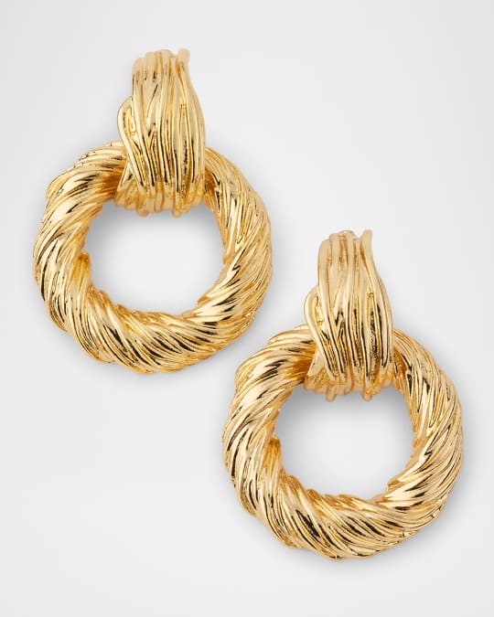 Devon Leigh Double Link Post Earrings | Neiman Marcus