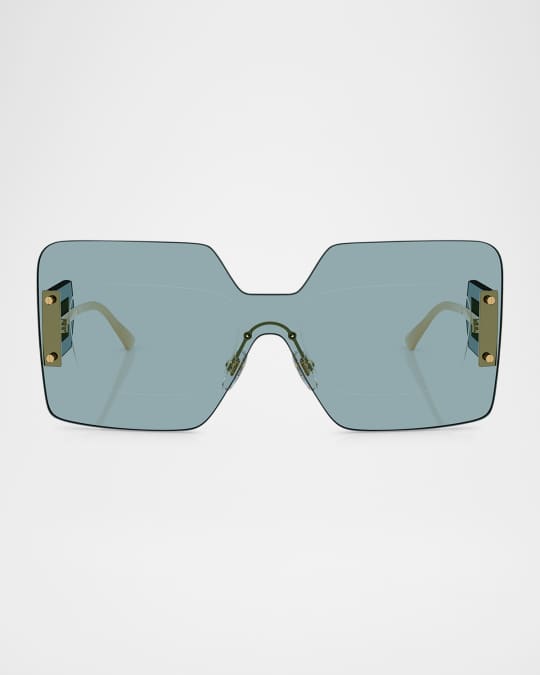 Versace 0VE2277 Rimless Square Sunglasses | Neiman Marcus