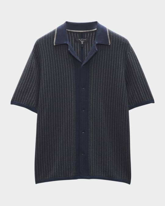 Rag & Bone Men's Harris Camp Shirt | Neiman Marcus