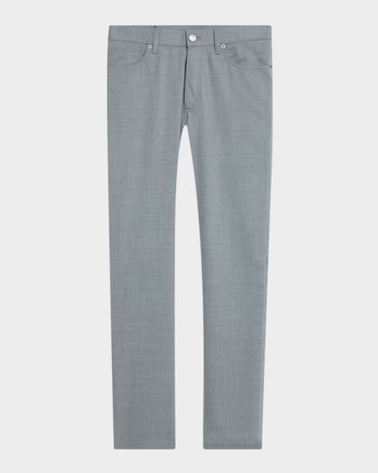 ZEGNA Men's Wool Five-Pocket Pants | Neiman Marcus