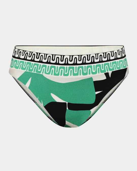 Sunshine 79 Monstera Basic Hipster Bikini Bottoms | Neiman Marcus