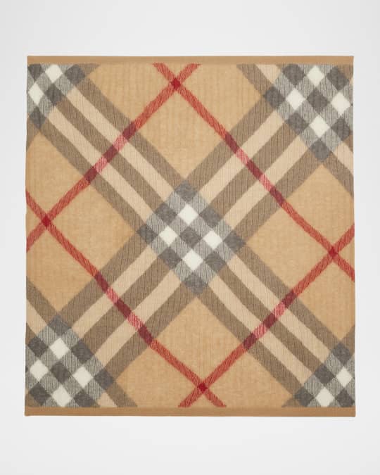 burberry pattern blanket