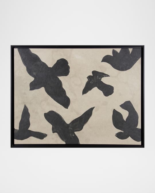 Shadow Catchers "Antique Flock II" Framed Giclee | Neiman Marcus