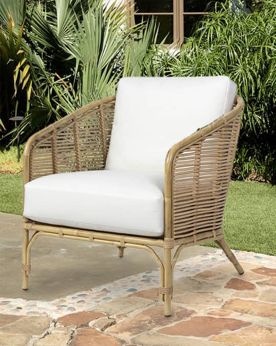 Palecek Camino Outdoor Lounge Chair | Neiman Marcus