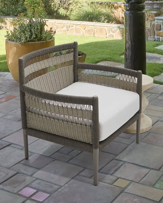 Palecek St. George Outdoor Lounge Chair | Neiman Marcus