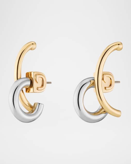 DEMARSON Marisa Mini Hoop Earrings | Neiman Marcus