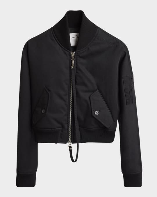Courreges Utility Bomber Jacket | Neiman Marcus