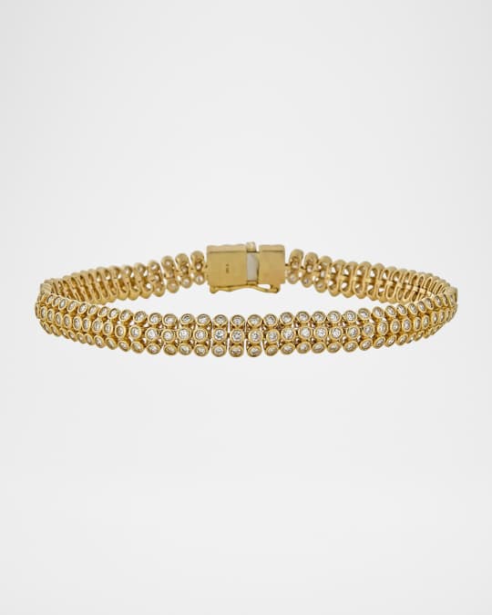 STONE AND STRAND Lattice Tennis Bracelet | Neiman Marcus