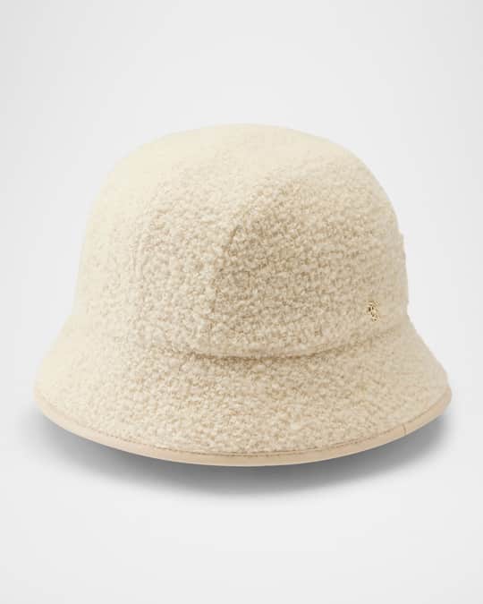 Helen Kaminski Rivoli Boucle Wool-Blend Bucket Hat | Neiman Marcus