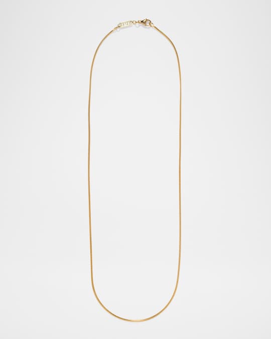 AZLEE 18K Yellow Gold Cascade Chain Necklace, 18"L | Neiman Marcus