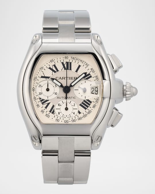 Vintage Watches Cartier Stainless Steel Roadster XL Chronograph 48mm ...