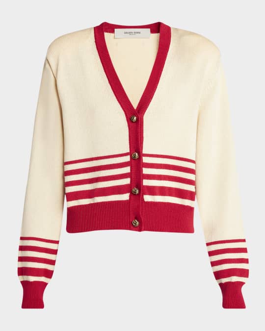 Golden Goose Journey Cropped Cardigan | Neiman Marcus