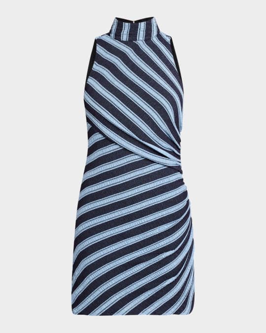 Ramy Brook Marisha Mock-Neck Mini Dress | Neiman Marcus