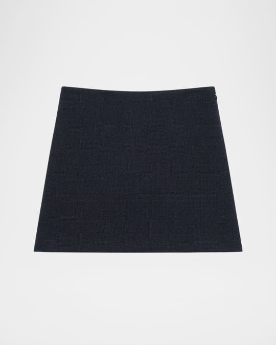 Theory High-Rise Mini Skirt | Neiman Marcus