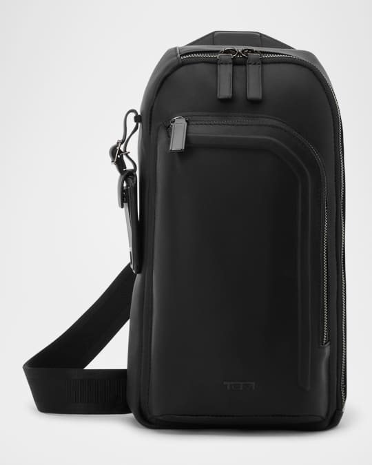 Tumi Harrison Gregory Leather Sling Bag | Neiman Marcus