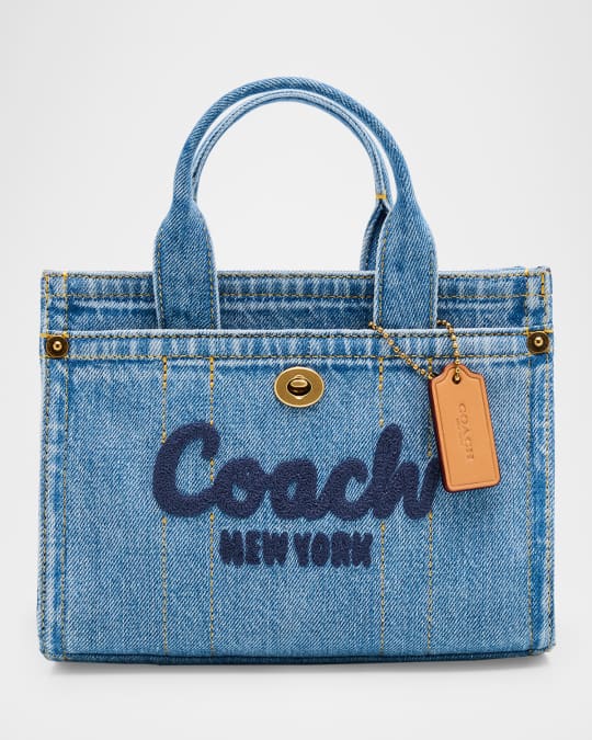 Coach Cargo 20 Denim Tote Bag | Neiman Marcus