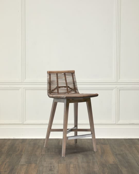 Interlude Home Sanibel 25.5" Counter Stool | Neiman Marcus