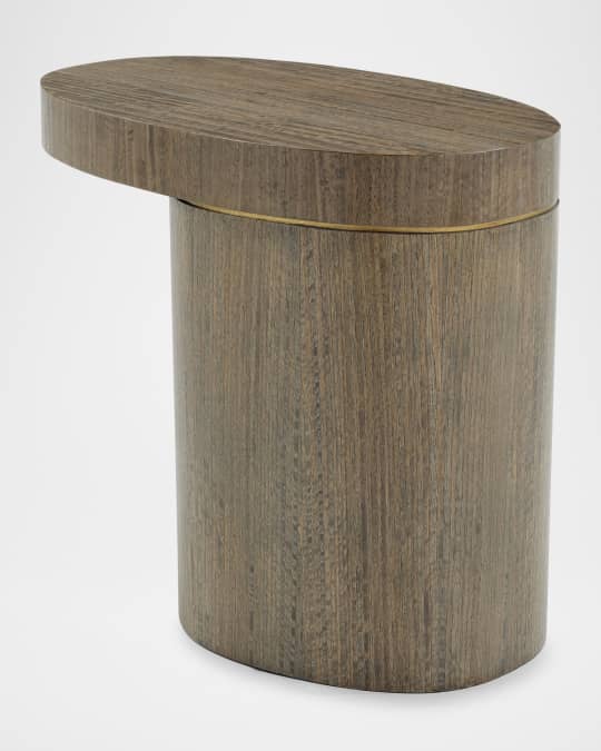 John-Richard Collection Cantilevered Side Table | Neiman Marcus