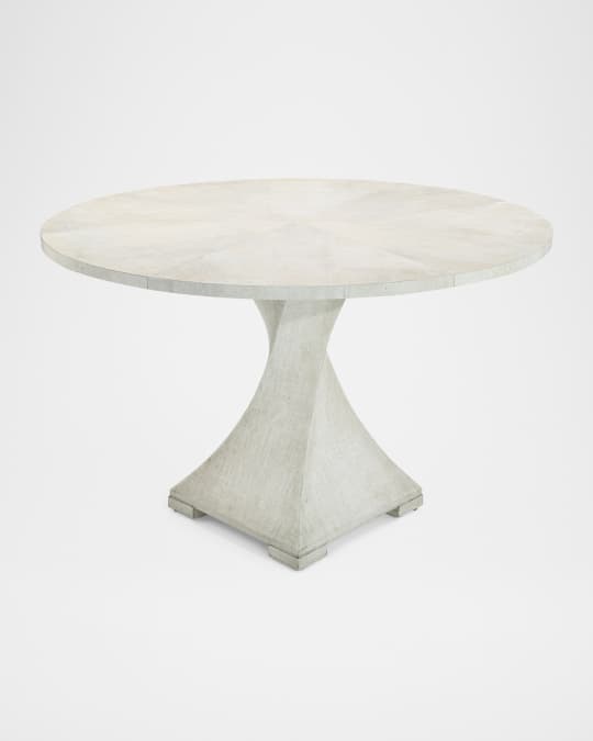 John-Richard Collection Lavertezzo Dining Table, 48" | Neiman Marcus
