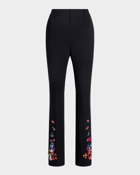 Cinq a Sept Kerry Sequined Pants | Neiman Marcus