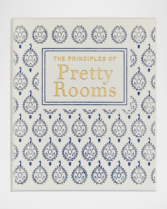 Graphic Image "The Principles of Pretty Rooms" Leather-Bound Book by ...