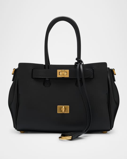 Balenciaga Bel Air Mini Leather Tote Bag | Neiman Marcus