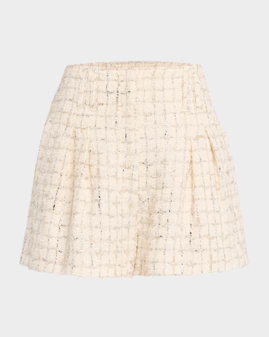 Iro Xaga Tweed Trouser Shorts | Neiman Marcus