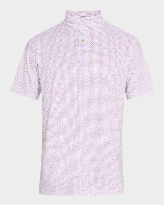 Peter Millar Men's The Bees Knees Performance Polo Shirt | Neiman Marcus