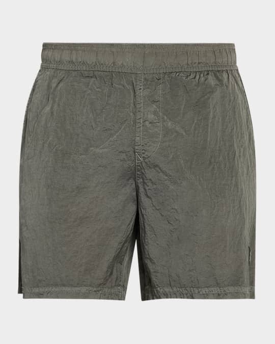Stone Island Men's Nylon Metal Swim Trunks | Neiman Marcus