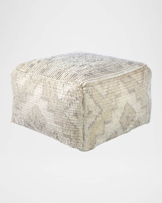 Surya Freyja Handknot Pouf | Neiman Marcus
