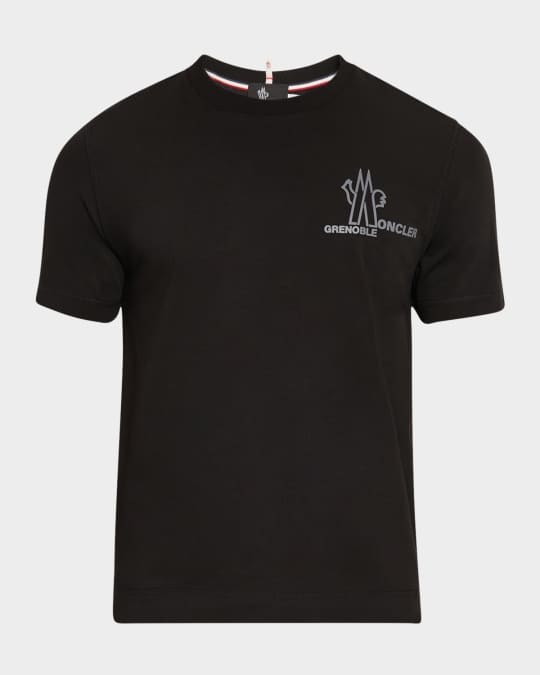 Moncler Grenoble Men's Slim Logo T-Shirt | Neiman Marcus