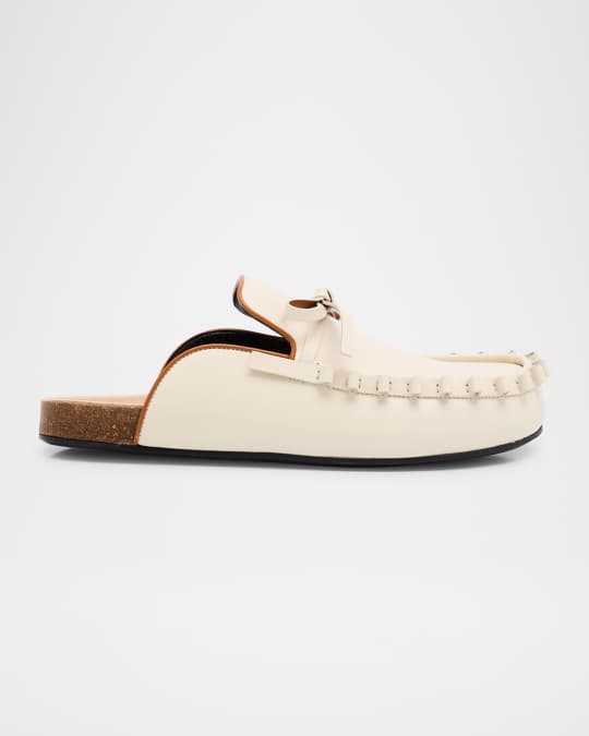JW Anderson Men's Leather Gladiator Sandals | Neiman Marcus