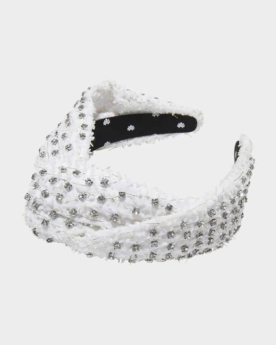 Lele Sadoughi Greta Embellished Headband | Neiman Marcus