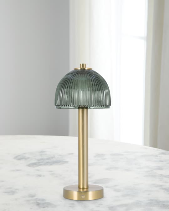 Couture Lamps Glass Rechargeable 16.5" Table Lamp | Neiman Marcus