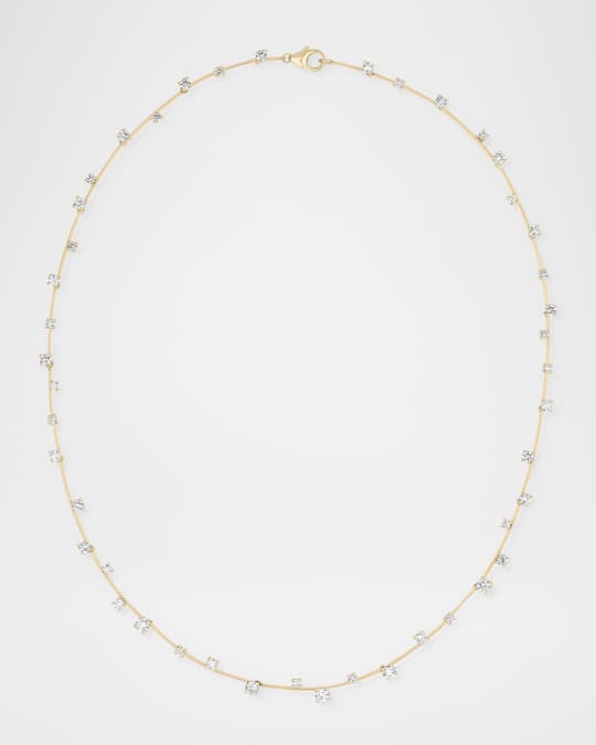 LANA Solo Moveable Bar Necklace with Diamonds | Neiman Marcus