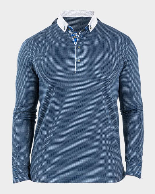 Maceoo Men's Newton Ballpoint Polo Shirt | Neiman Marcus