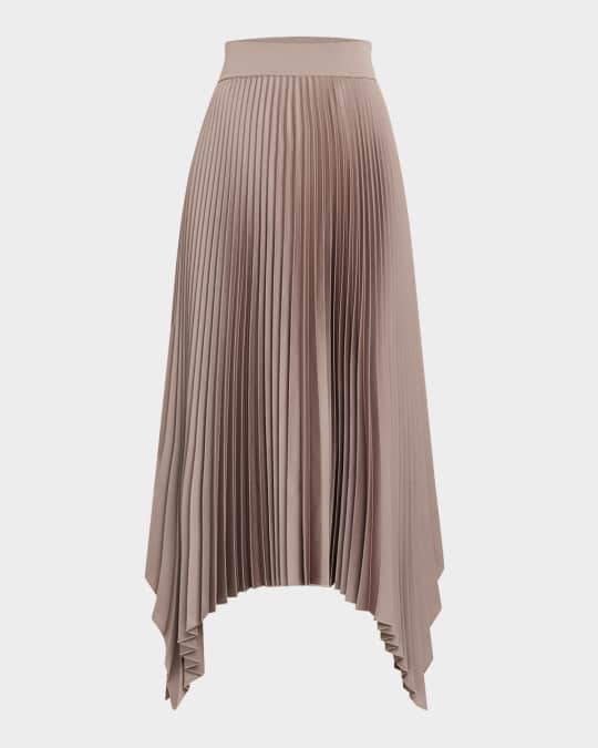 Joseph Ade Pleated Handkerchief Maxi Skirt | Neiman Marcus