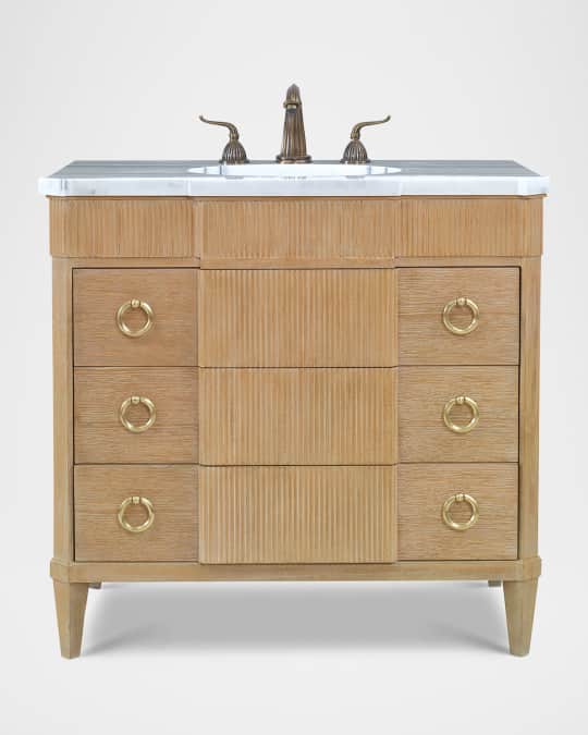 Ambella Tambour Bath Vanity | Neiman Marcus