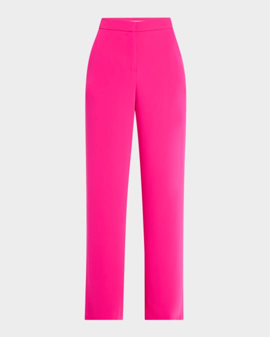 Trina Turk Verity 2 High-Rise Wide-Leg Pants | Neiman Marcus