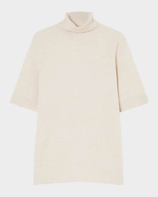 Marina Rinaldi Plus Size Romolo Turtleneck Cashmere Sweater | Neiman Marcus