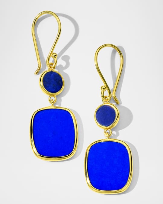 Ippolita 18K Polished Rock Candy Small Dot and Rounded Square Drop ...