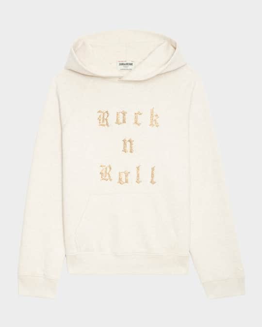 Zadig & Voltaire Georgy Rock N Roll Embroidered Hoodie | Neiman Marcus