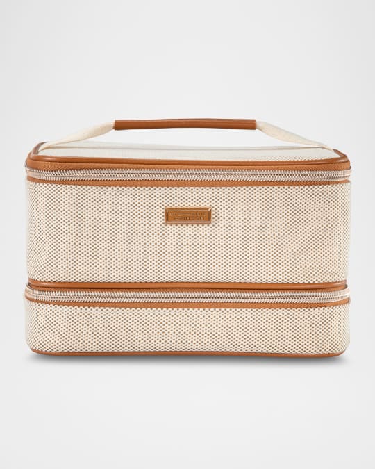 Stephanie Johnson Tropea Ivory Jenny Train Case | Neiman Marcus