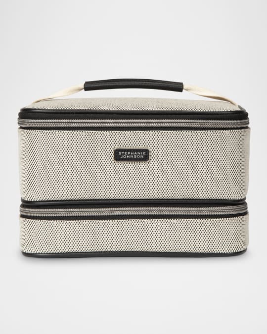 Stephanie Johnson Tropea Onyx Jenny Train Case | Neiman Marcus